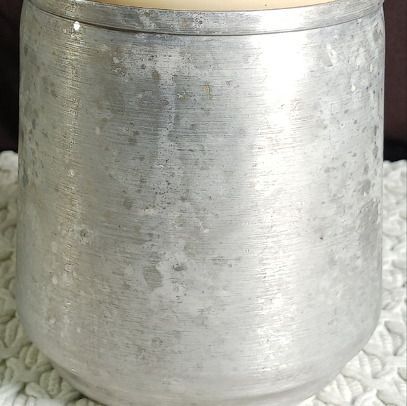 Kromex | Kitchen | Vintage Kromex Aluminum Canisterplastic Yellow ...